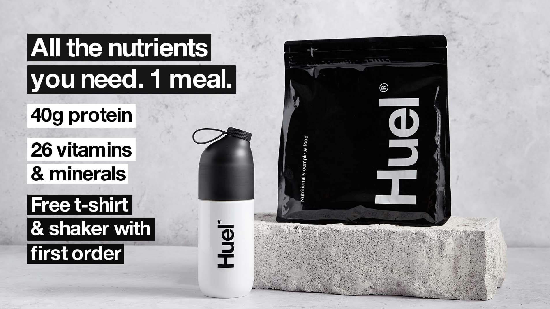Huel Black Edition - Nutritionally Complete Powdered Food